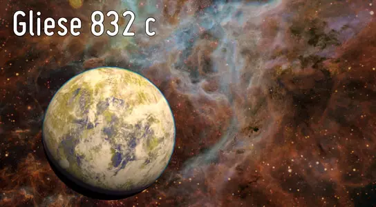 Gliese 832c, şu wagta çenli iň oňat dalaşgär