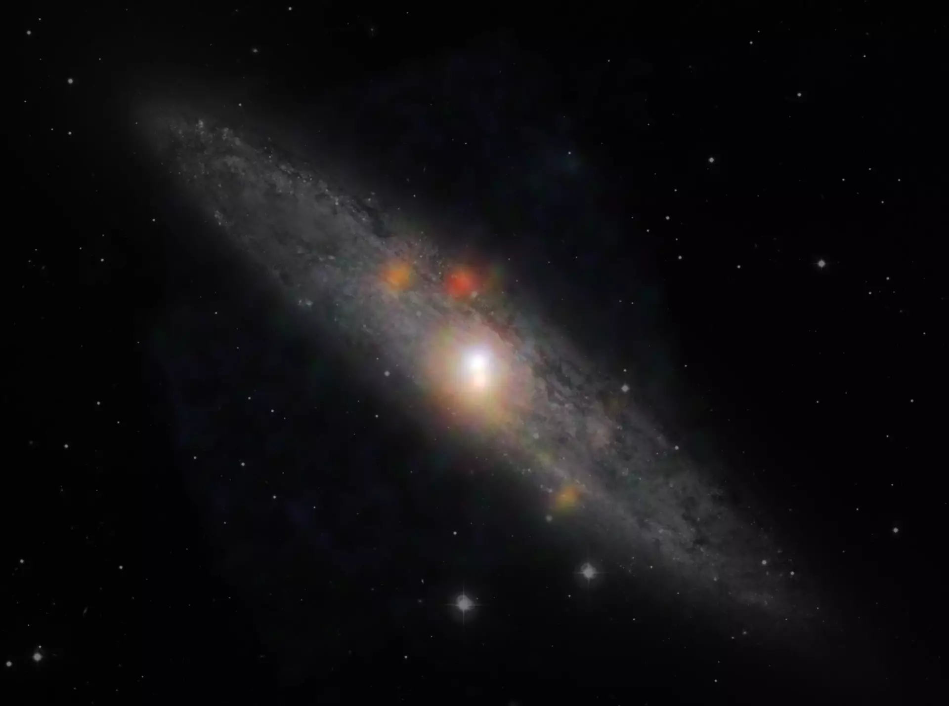 Datele dezvăluie o gaură neagră latentă în mijlocul haosului stelar