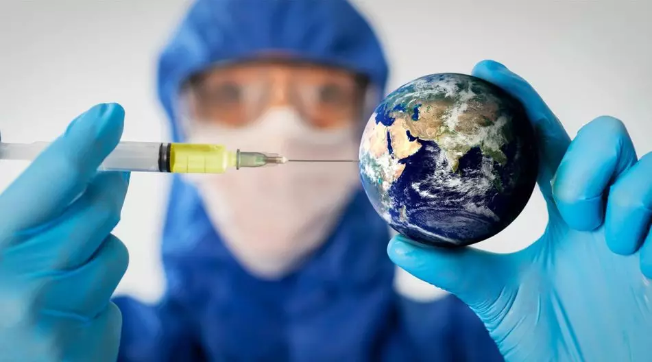 Concept mondial de la vaccination