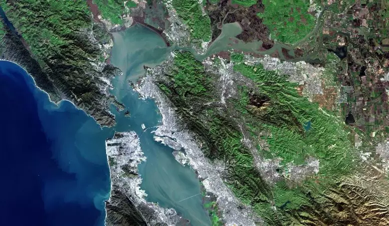 San Francisco Bay Landsat 9