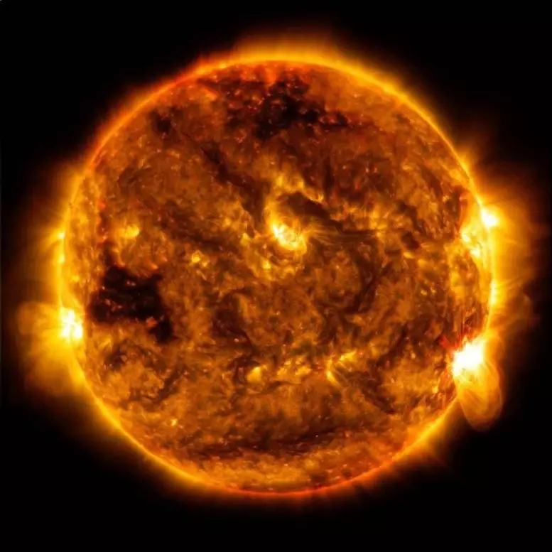 Rozbłysk słoneczny 2015 NASA SDO