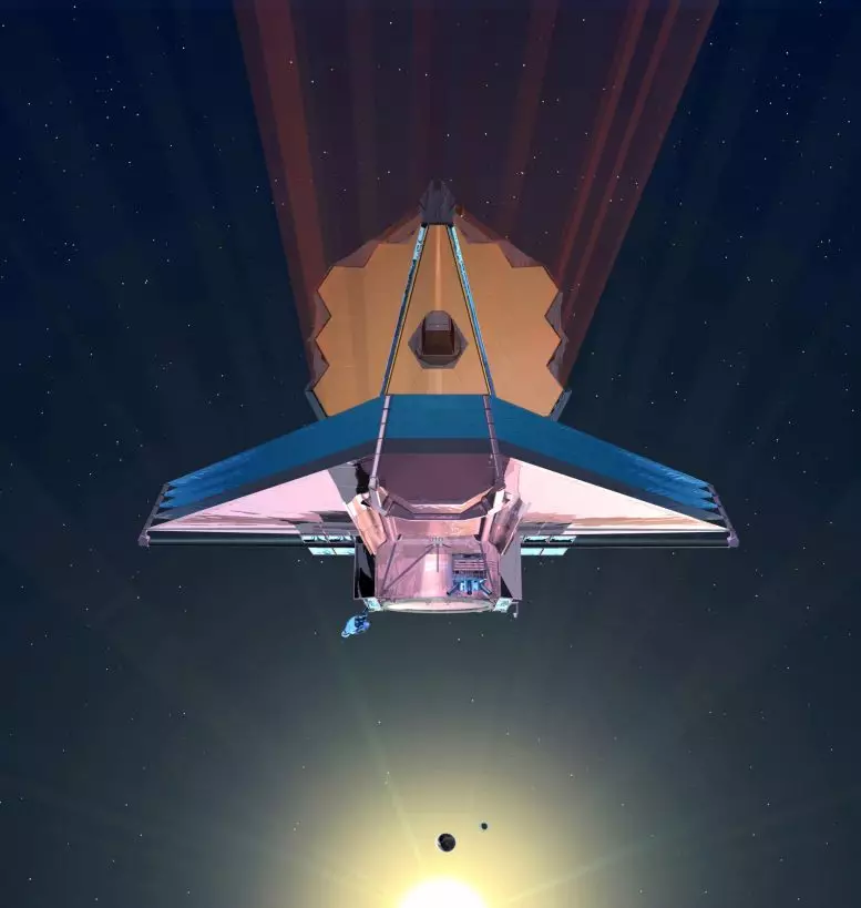 Webb Telescope Artist's Conception