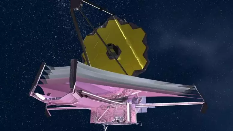 NASAs James Webb Space Telescope Illustration