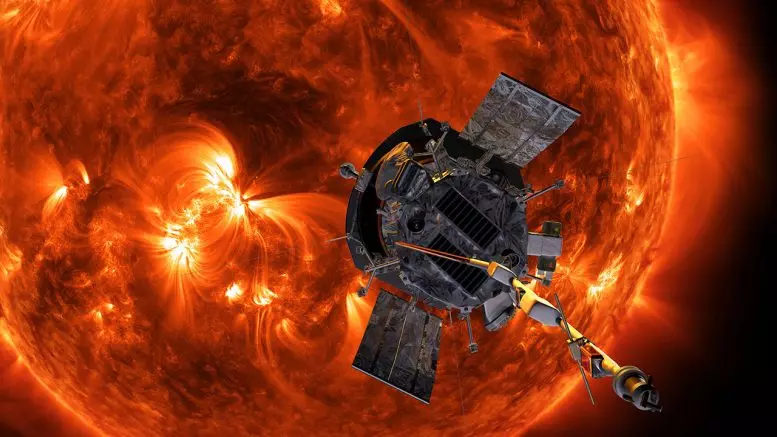 Parker Solar Probe Inoshuma Mamiriro Akanaka Mushure mekuvhara Solar Approach