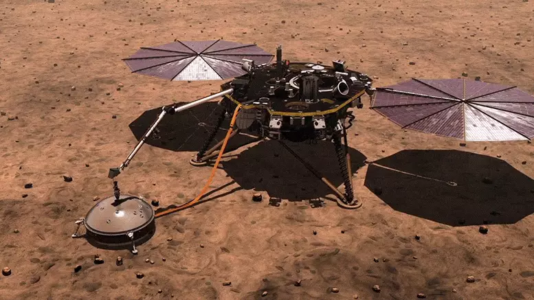 Enorme Mars Dust Storm schéckt den NASA InSight Lander a Safe Mode