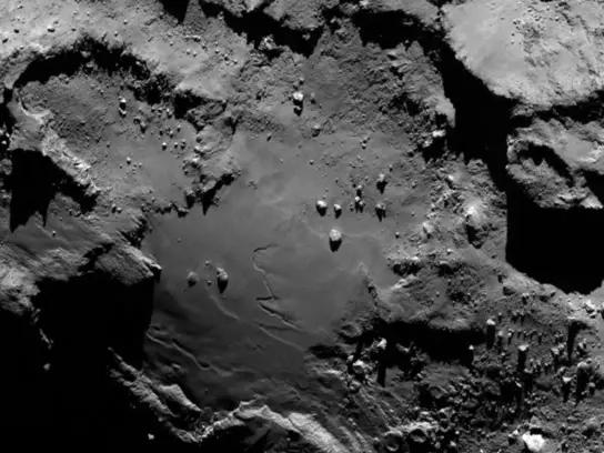 Close Up Image of Comet 67P