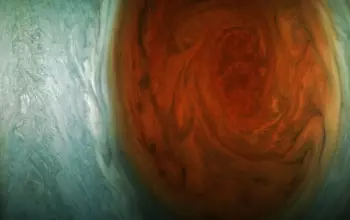 Sonda Juno avista a Grande Mancha Vermelha de Júpiter