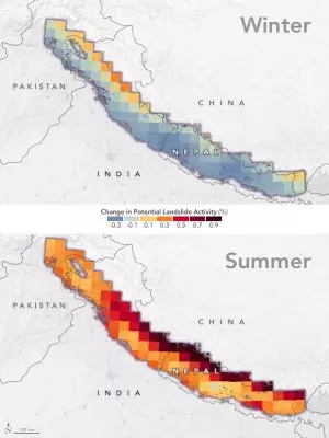 High Mountain Asia Landside Risk