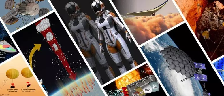 NASA ఫ్యూచరిస్టిక్ స్పేస్ టెక్నాలజీ కాన్సెప్ట్లను ఎంచుకుంటుంది