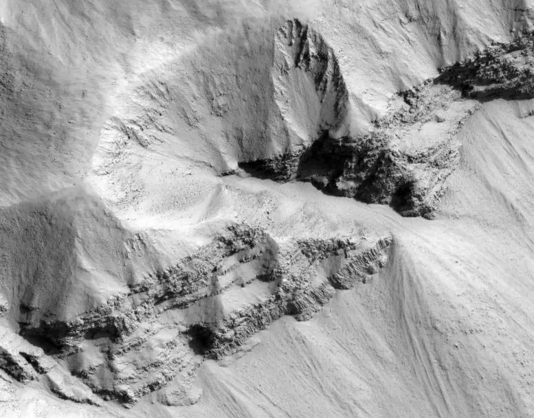 Héichwaasser-Basalt Depot op Mars