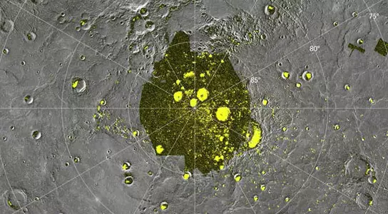 Présence de glace sur Mercure confirmée par la sonde MESSENGER