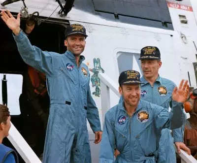 Apollo 13 Astronauts Recovery Helikopter
