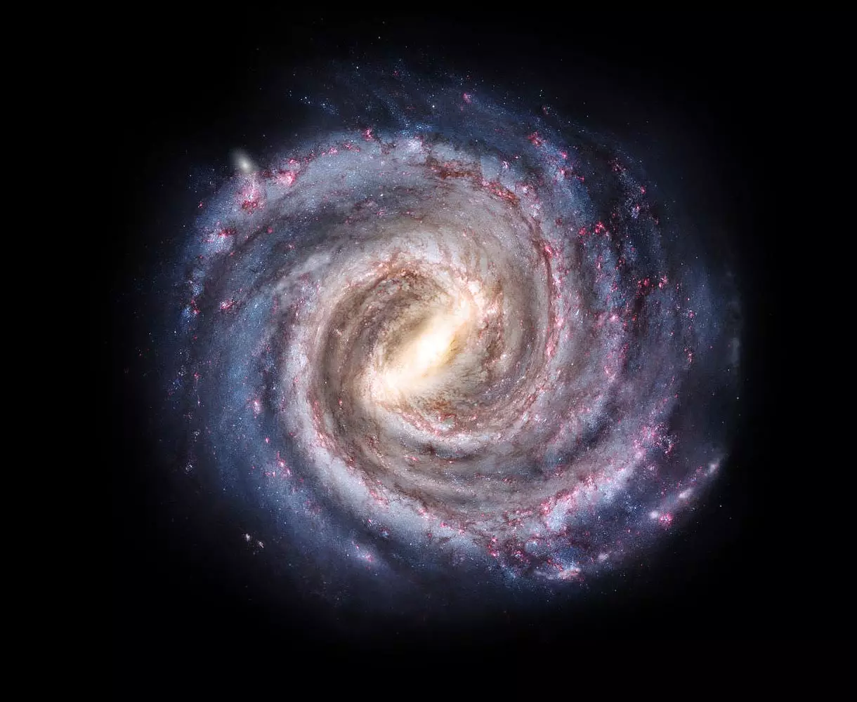 Akatswiri a Zakuthambo Amapeza Chipangidwe Chachikulu Kwambiri mu Milky Way: Filament of Hydrogen 3,900 Light-years Long