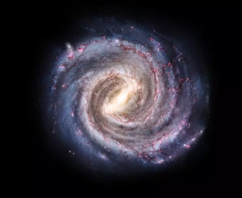 I-Milky Way Galaxy Artist's Conception