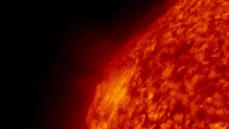 Solar Prominence Eruption