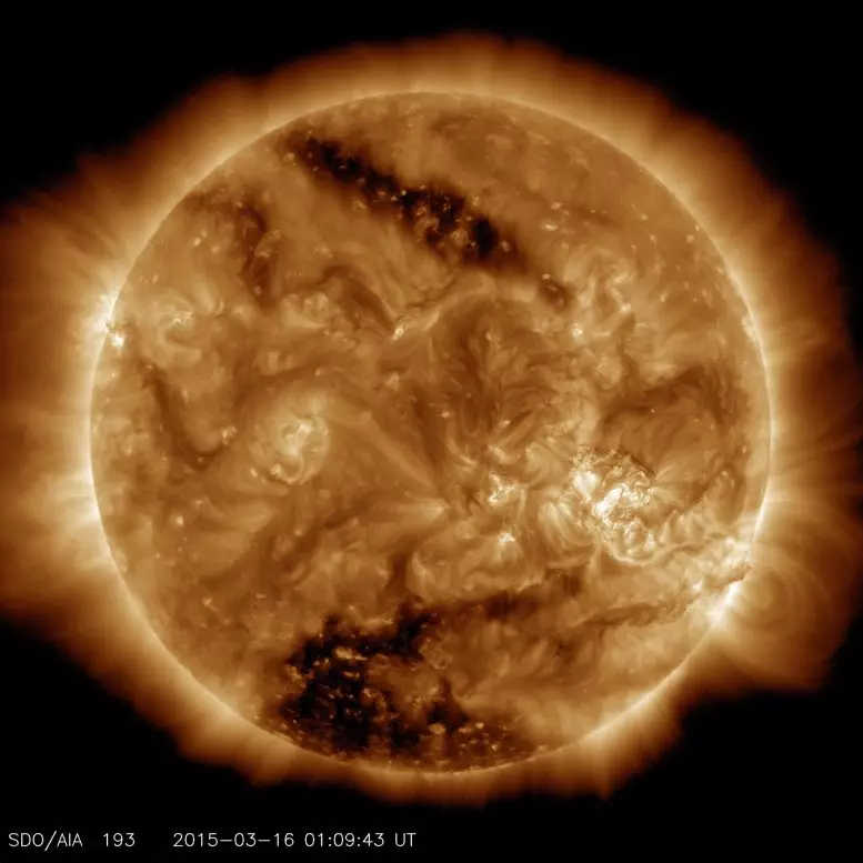 Coronal Holes Solar Dynamics Observatory