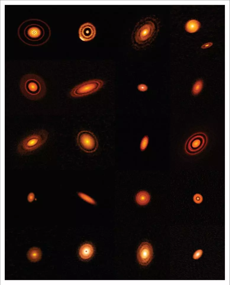 ALMA-kampanje biedt ungewoane werjeften fan 'e berte fan planeten