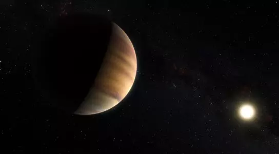 د لومړي ځل لپاره د Exoplanet څخه د لید وړ رڼا سپیکٹرم مستقیم کشف