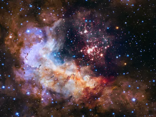 Hubble Ishusho yumunsi Westerlund 2