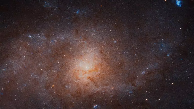 Den skarpeste utsikten noensinne av Triangulum Galaxy