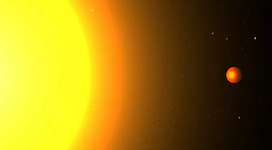 Exoplaneta do tamanho da Terra orbita sua estrela a cada oito horas e meia