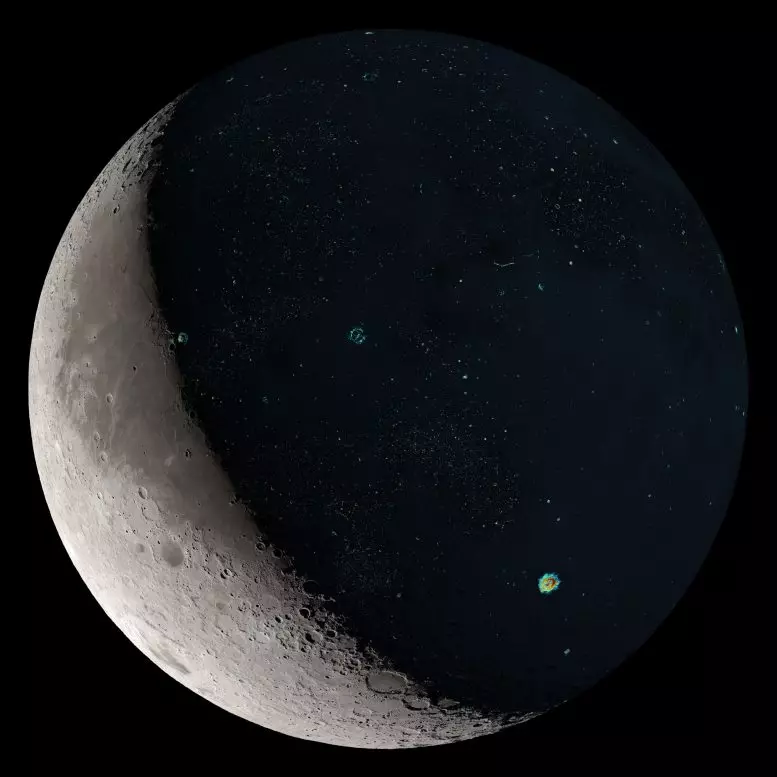 月のデータが地球の小惑星衝突の歴史に光を当てる