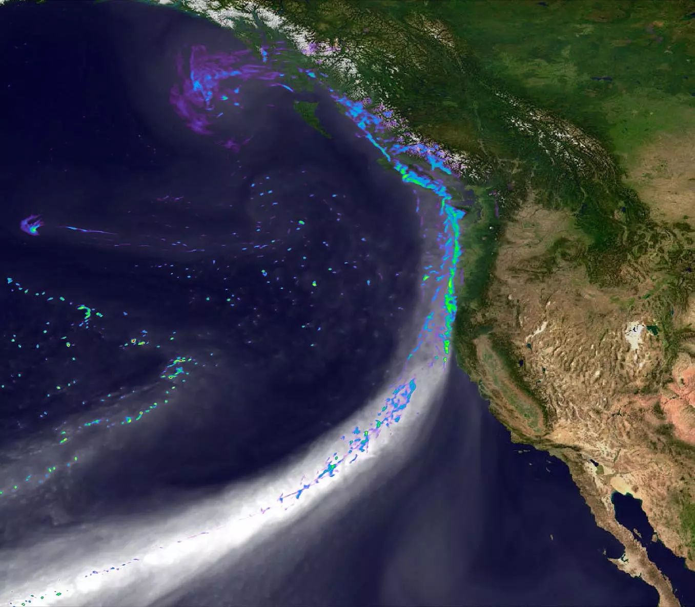 Sayenzi Yakagadzirwa Nyore: Chii chinonzi Atmospheric Rivers?