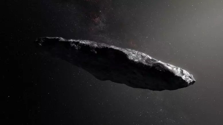 Waxa Booqdahayagii Ugu Horeeyay Interstellar 'Oumuamua uu ina bari karo