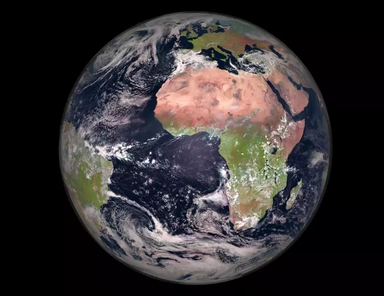 Earth Meteosat andra generationen