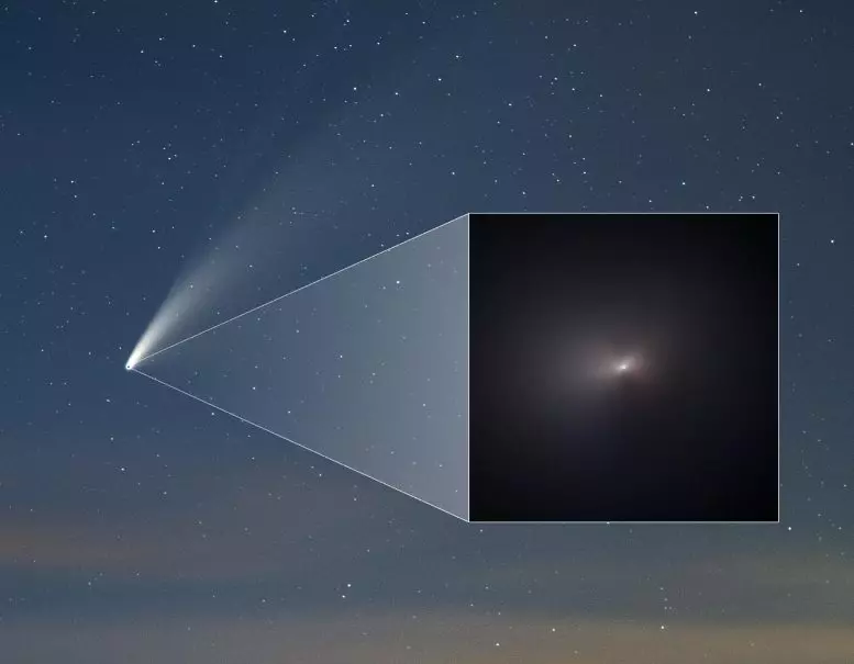 NEOWISE Comet Ground Based ຮູບພາບ