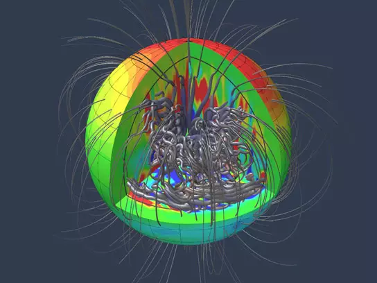 Lêkolîn Du Dynamos Drive Jupiters Magnetic Feld nîşan dide