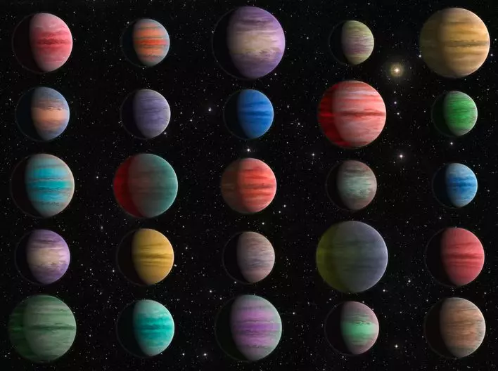 Exoplanét Hubble 25 Jupiter Panas