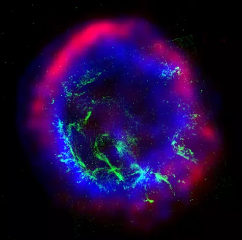 Sjokkbølger fra supernovaeksplosjoner