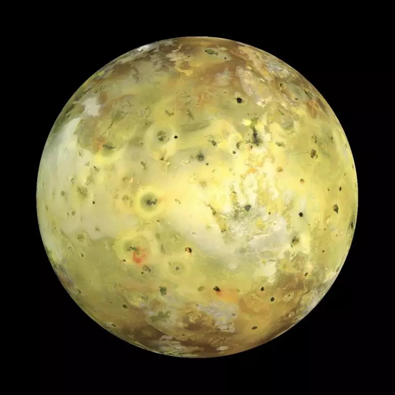 Jupitera Luno Io Galileo Kosmoŝipo